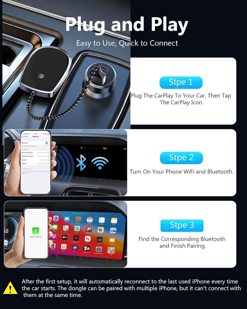 2024 Upgraded Wireless CarPlay Adapter Review – Live Smarter